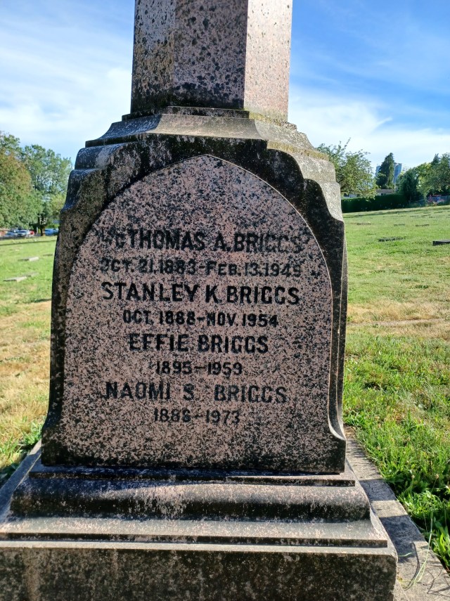 Stanley Kingston Briggs – We Are Family Briggs